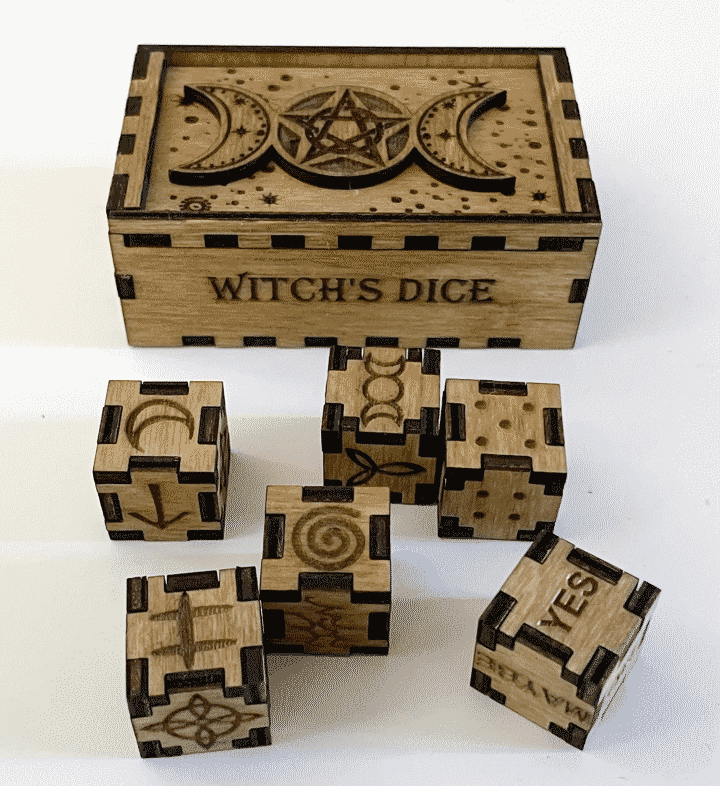 How to use the Witch's Rune Dice– Asheville Pagan Supply
